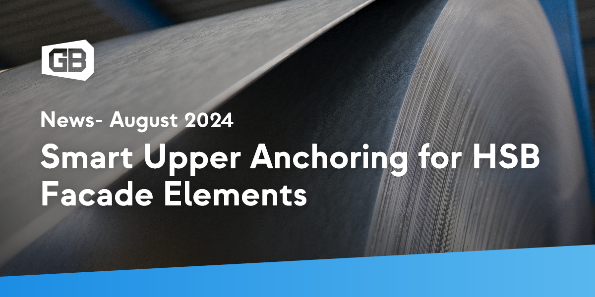 Smart Upper Anchoring for HSB Facade Elements | Gebr. Bodegraven