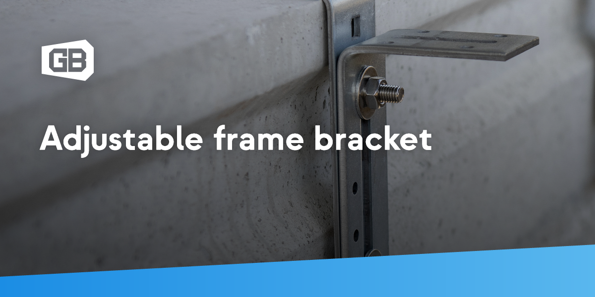 Adjustable frame bracket | Gebr. Bodegraven