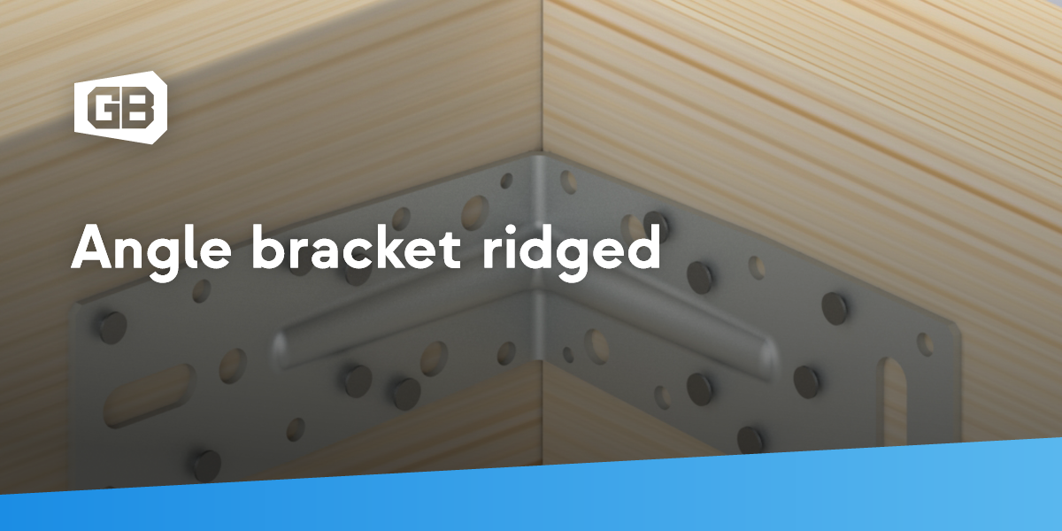 Angle bracket ridged | Gebr. Bodegraven