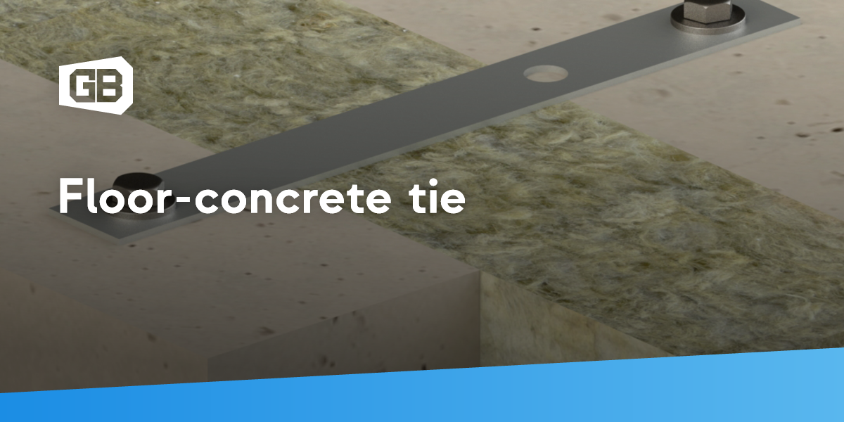 Floor-concrete tie | Gebr. Bodegraven