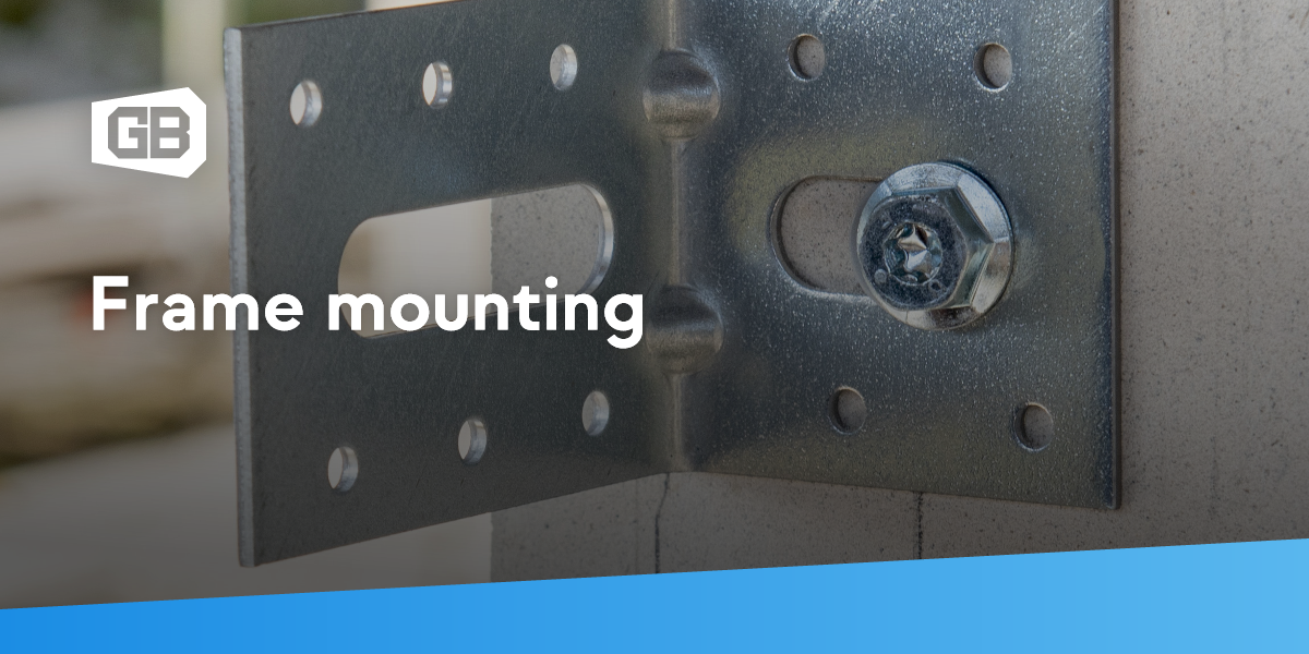 Frame mounting | Gebr. Bodegraven