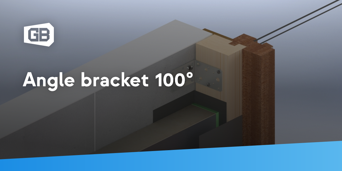 Angle bracket 100° | Gebr. Bodegraven