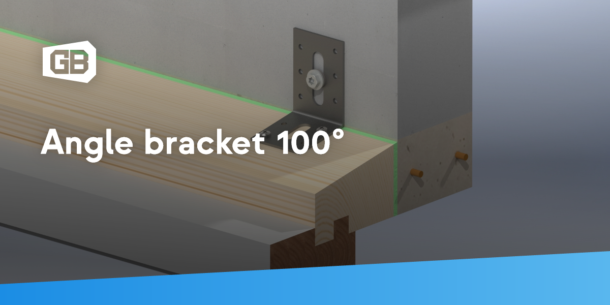 Angle bracket 100° | Gebr. Bodegraven