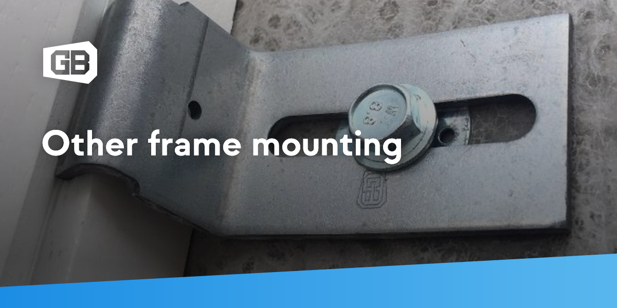 Other frame mounting | Gebr. Bodegraven