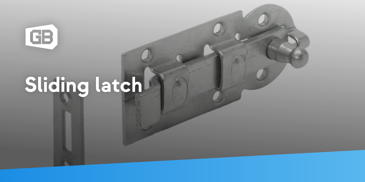 Sliding latch | Gebr. Bodegraven