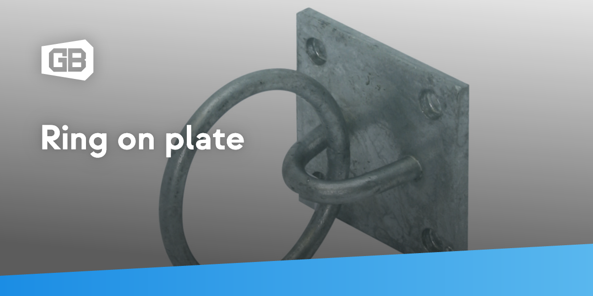 Ring on plate | Gebr. Bodegraven