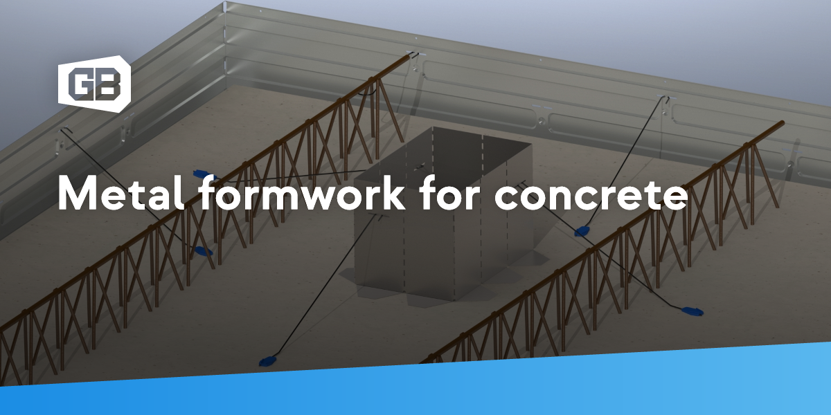 Metal formwork for concrete | Gebr. Bodegraven