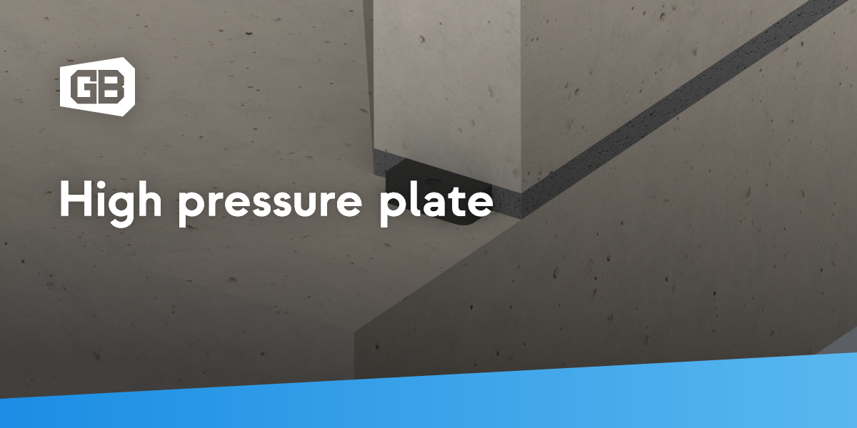 High pressure plate | Gebr. Bodegraven