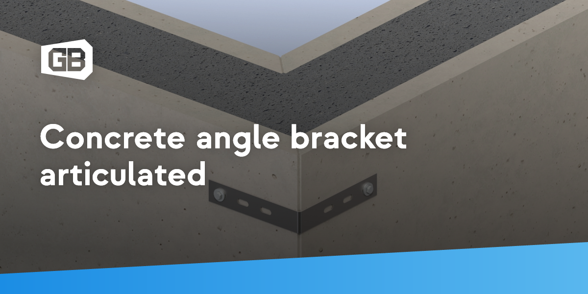 Concrete angle bracket articulated | Gebr. Bodegraven
