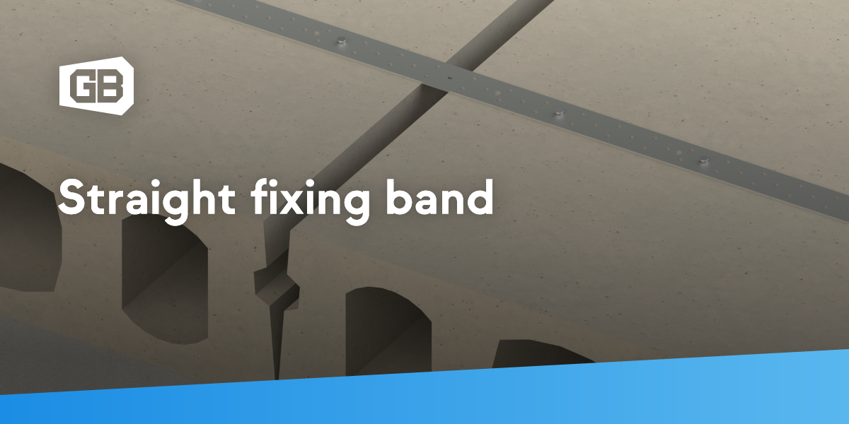 Straight fixing band | Gebr. Bodegraven