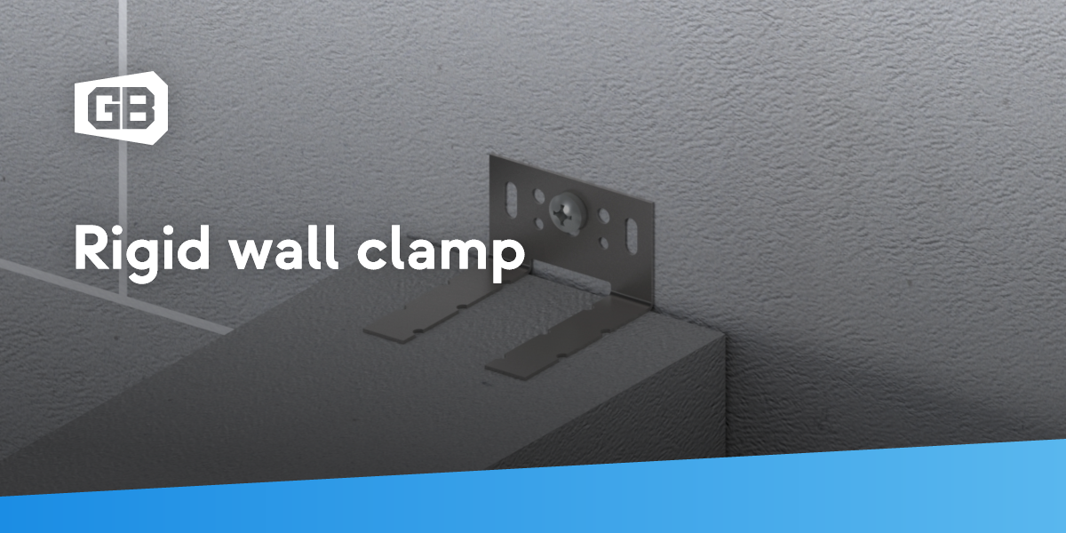 Rigid wall clamp | Gebr. Bodegraven