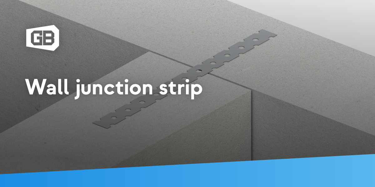 Wall junction strip | Gebr. Bodegraven