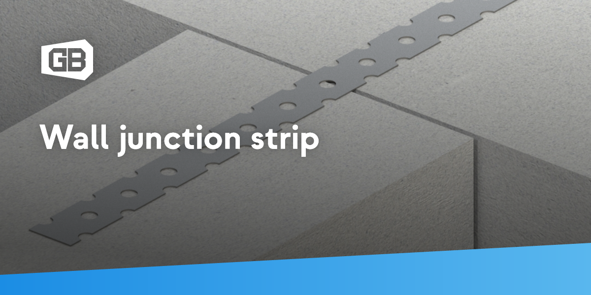 Wall junction strip | Gebr. Bodegraven