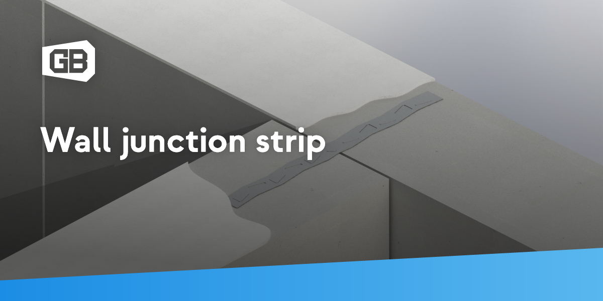 Wall junction strip | Gebr. Bodegraven