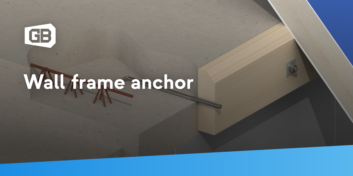 Wall frame anchor | Gebr. Bodegraven