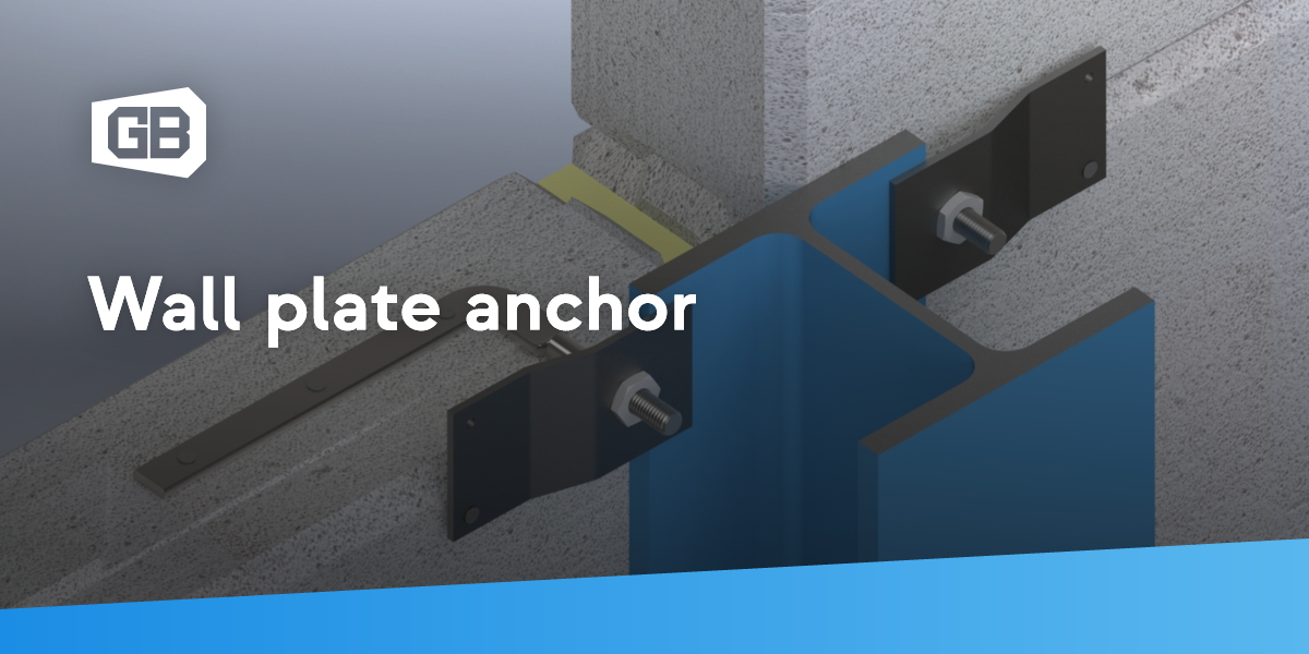 Wall plate anchor | Gebr. Bodegraven