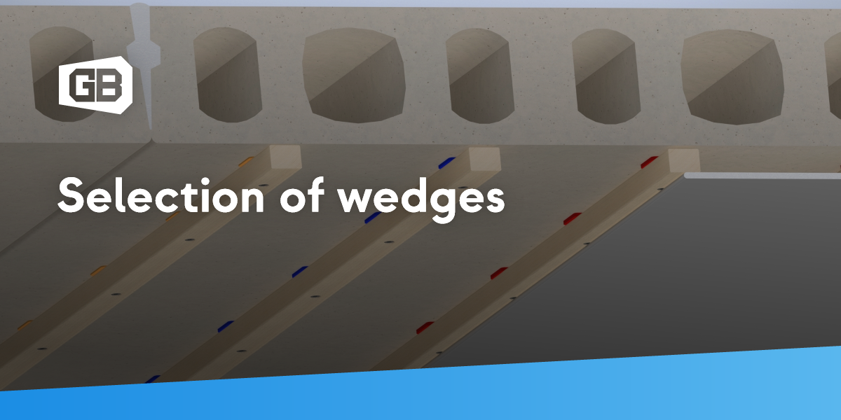 Selection of wedges | Gebr. Bodegraven
