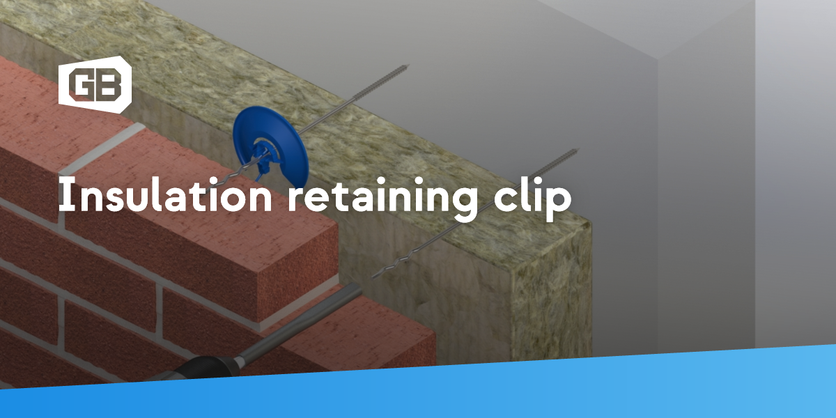 Insulation retaining clip | Gebr. Bodegraven