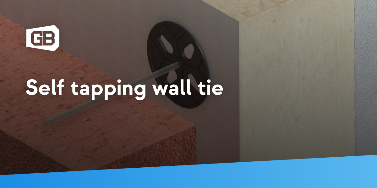 Self tapping wall tie | Gebr. Bodegraven