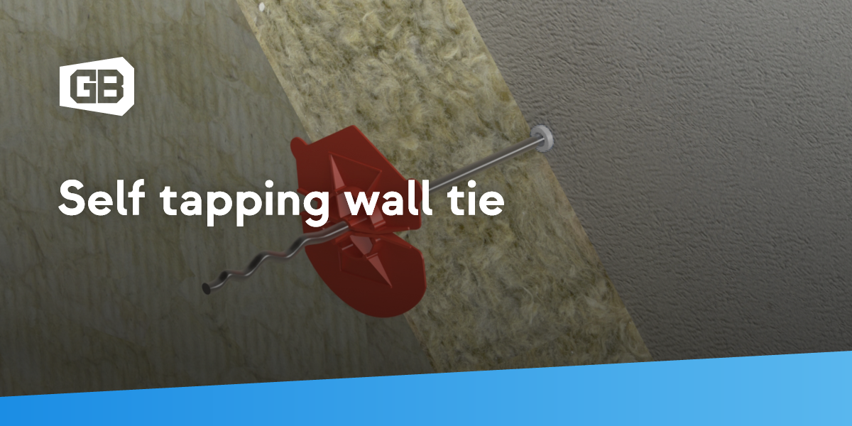 Self tapping wall tie | Gebr. Bodegraven