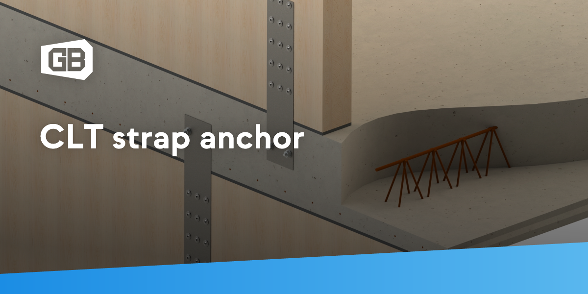 CLT strap anchor | Gebr. Bodegraven
