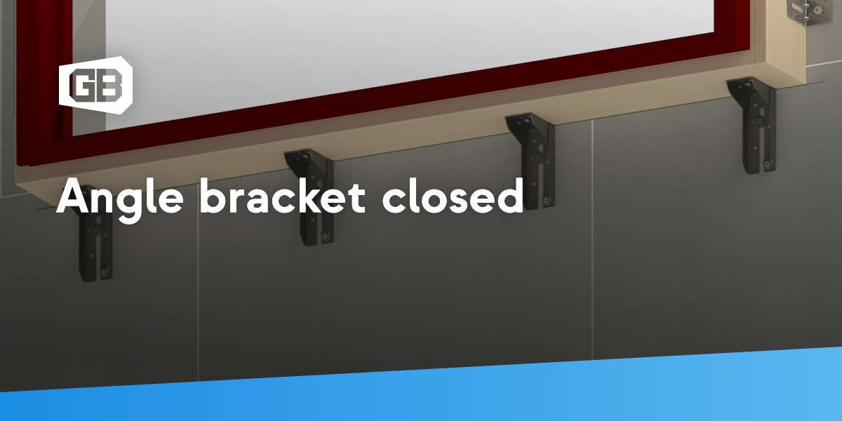 Angle bracket closed | Gebr. Bodegraven