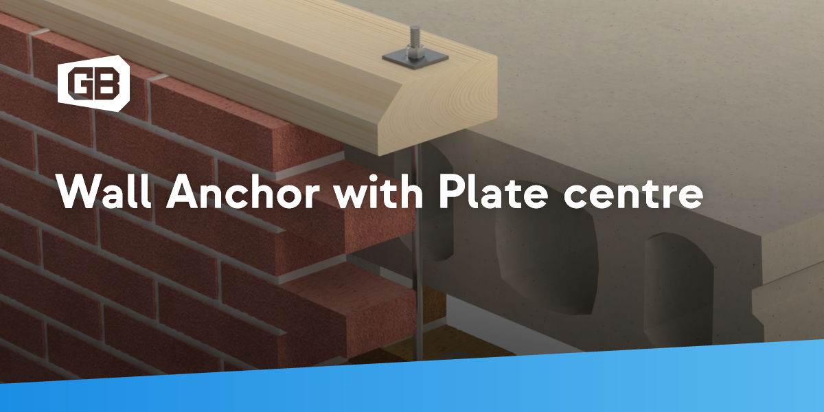 Wall Anchor with Plate centre | Gebr. Bodegraven