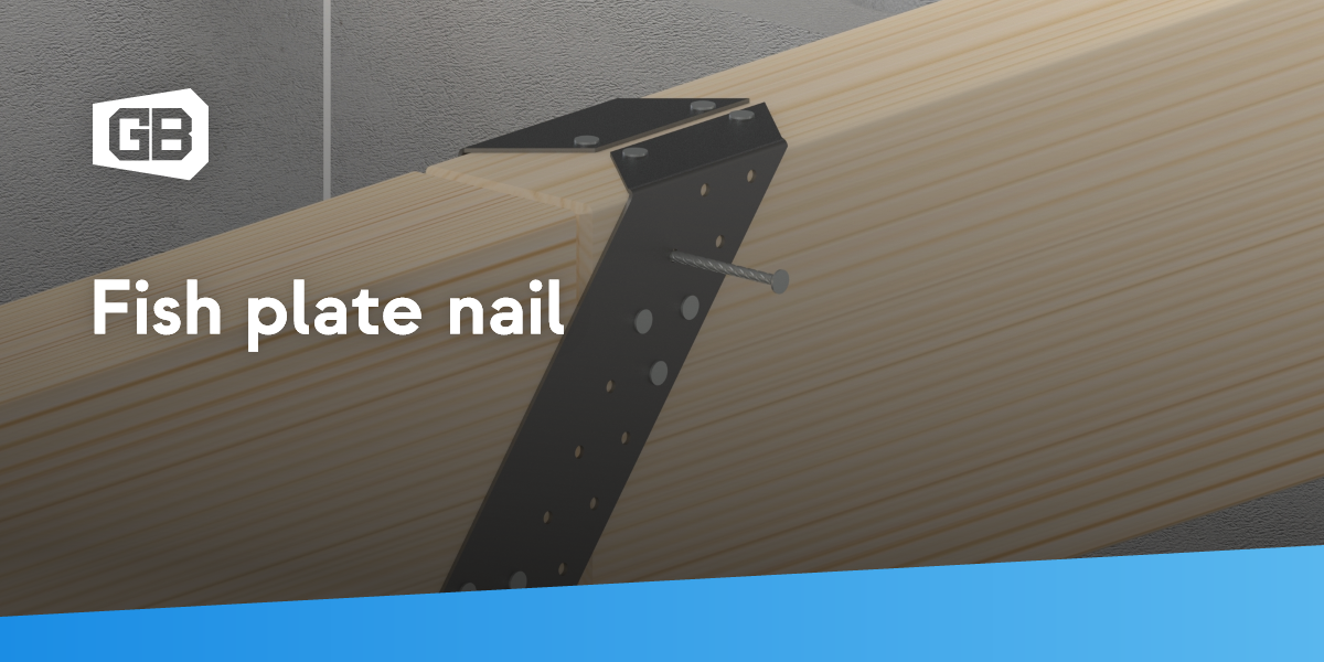 Fish plate nail | Gebr. Bodegraven