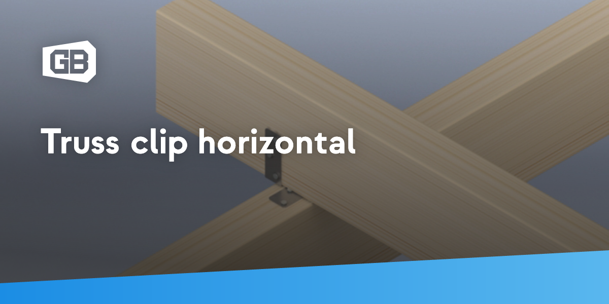 Truss clip horizontal | Gebr. Bodegraven