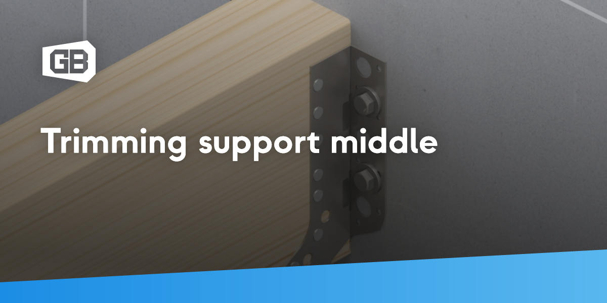 Trimming support middle | Gebr. Bodegraven