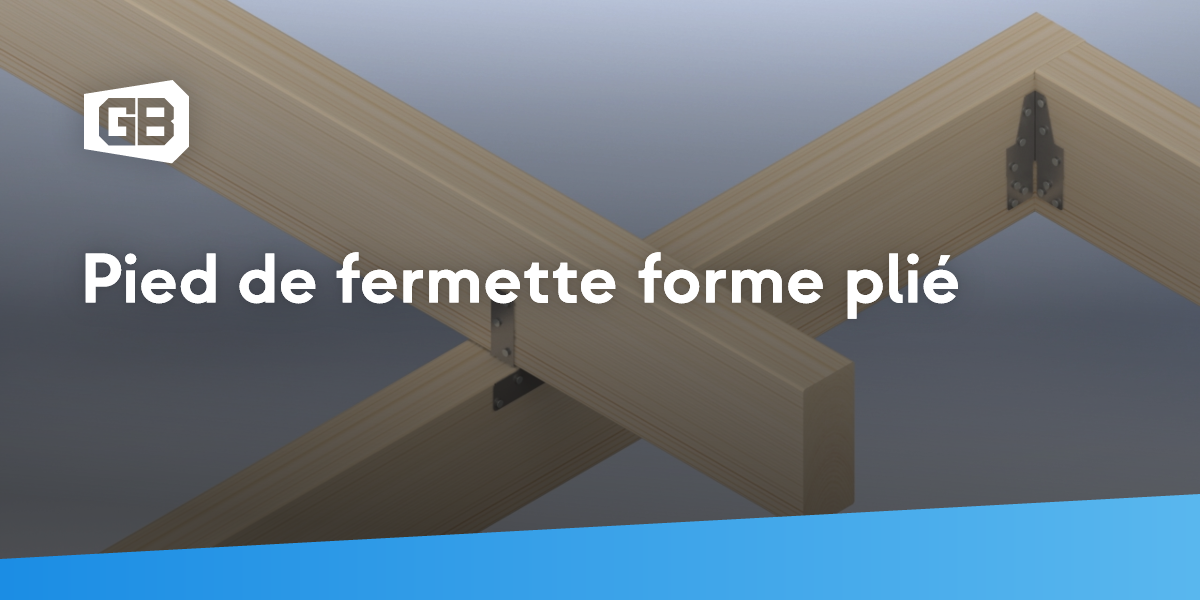 Pied de fermette forme plié | Gebr. Bodegraven