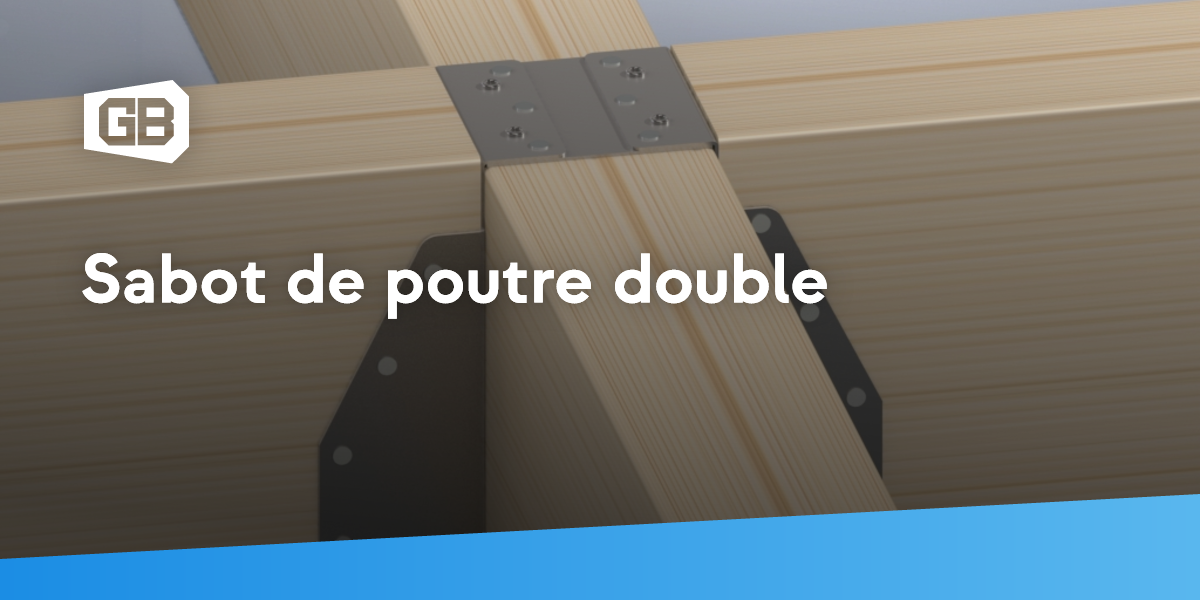 Sabot de poutre double | Gebr. Bodegraven