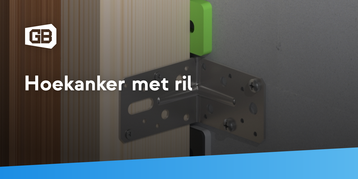 Hoekanker met ril | Gebr. Bodegraven