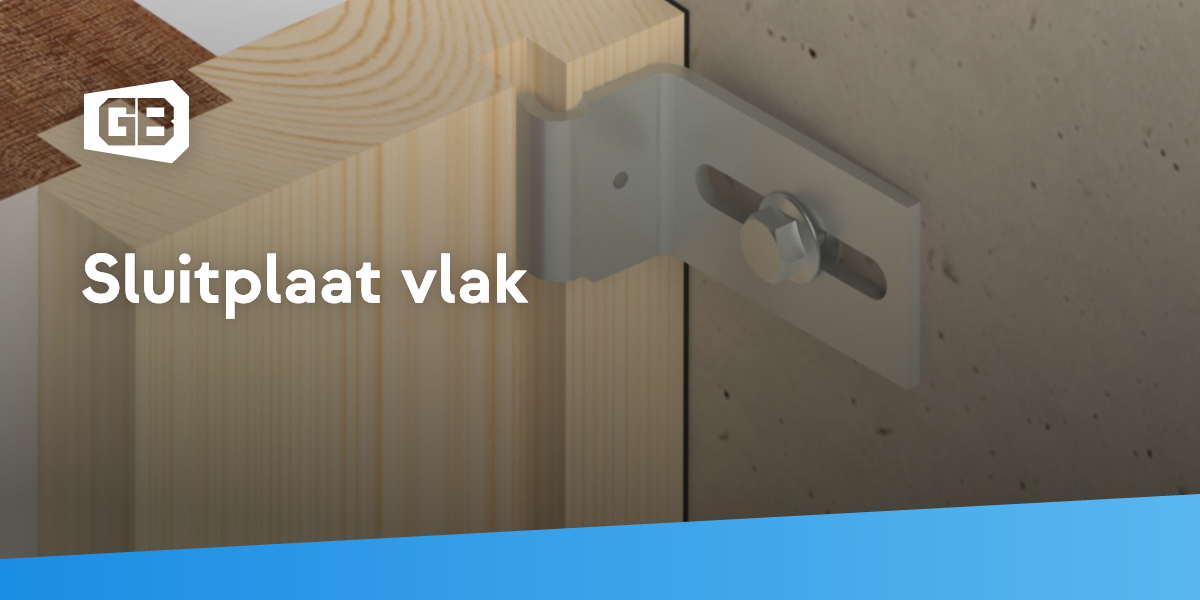 Sluitplaat vlak | Gebr. Bodegraven