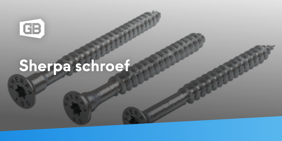 Sherpa schroef | Gebr. Bodegraven