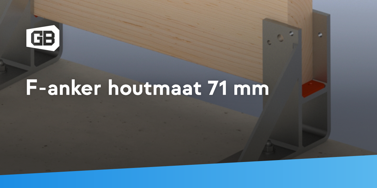 F-anker houtmaat 71 mm | Gebr. Bodegraven