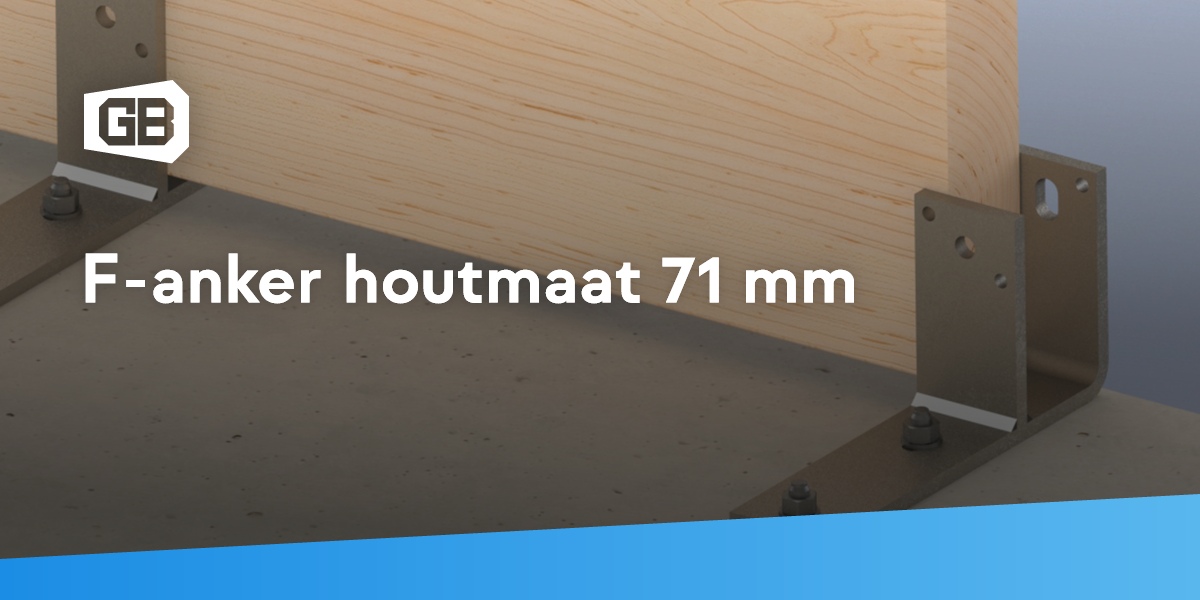 F-anker houtmaat 71 mm | Gebr. Bodegraven