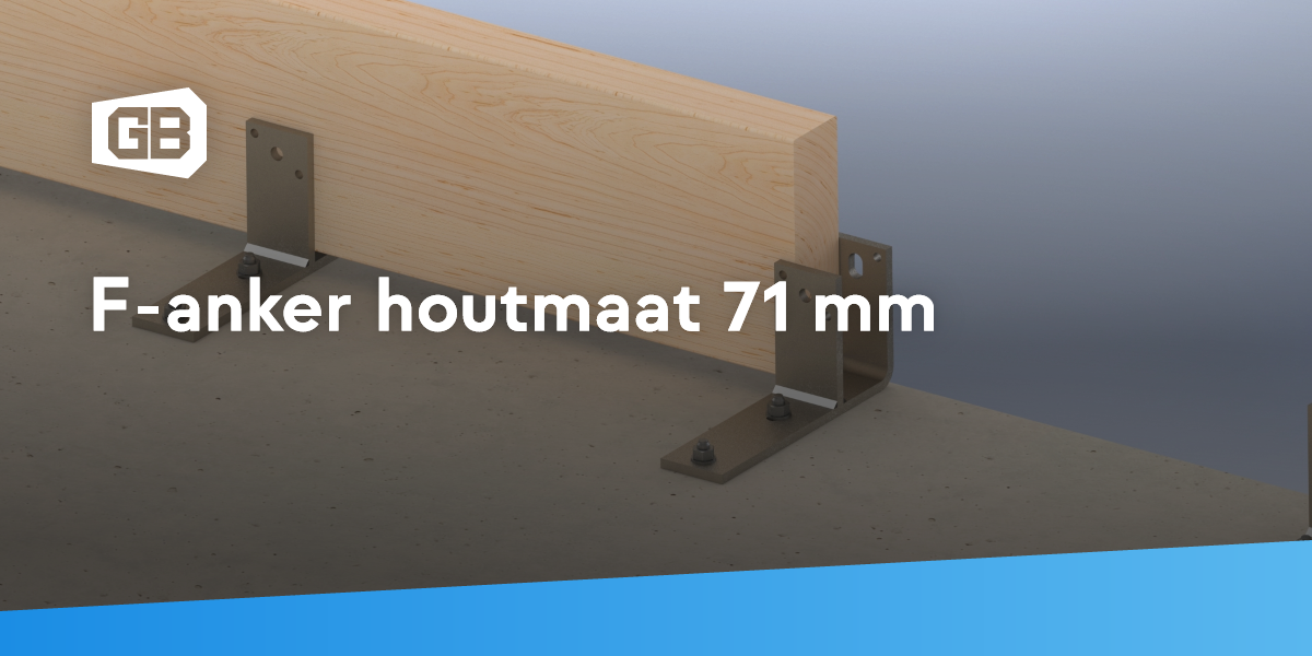 F-anker houtmaat 71 mm | Gebr. Bodegraven