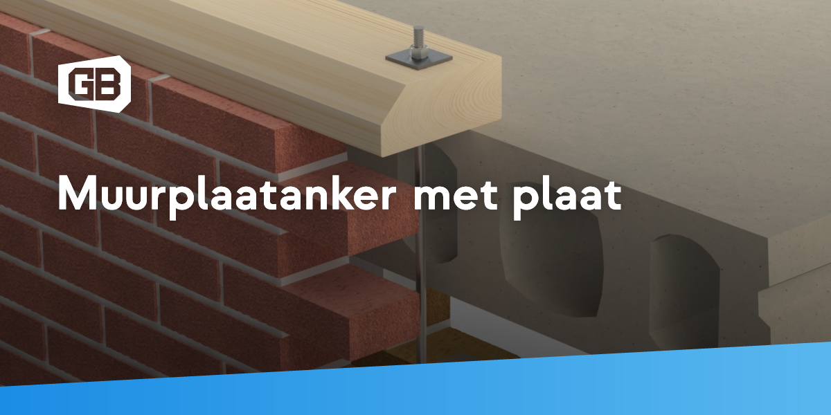 Muurplaatanker met plaat | Gebr. Bodegraven