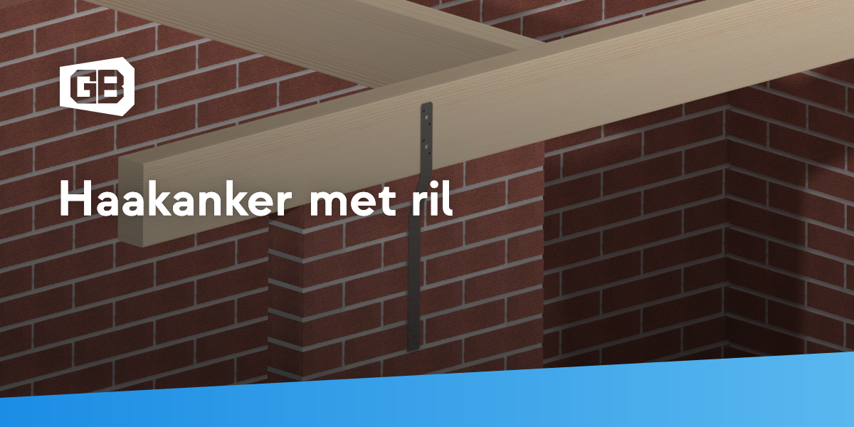 Haakanker met ril | Gebr. Bodegraven