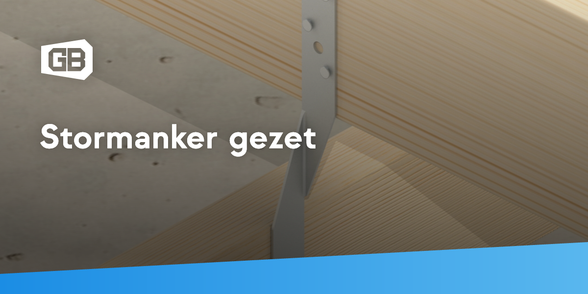 Stormanker gezet | Gebr. Bodegraven
