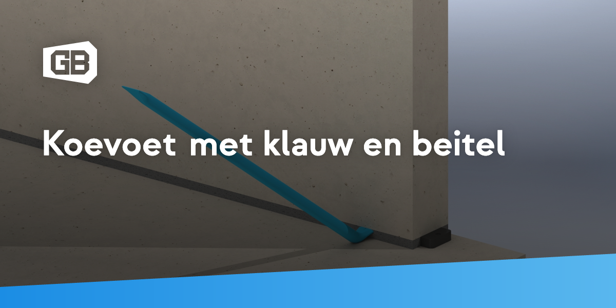 Koevoet met klauw en beitel | Gebr. Bodegraven