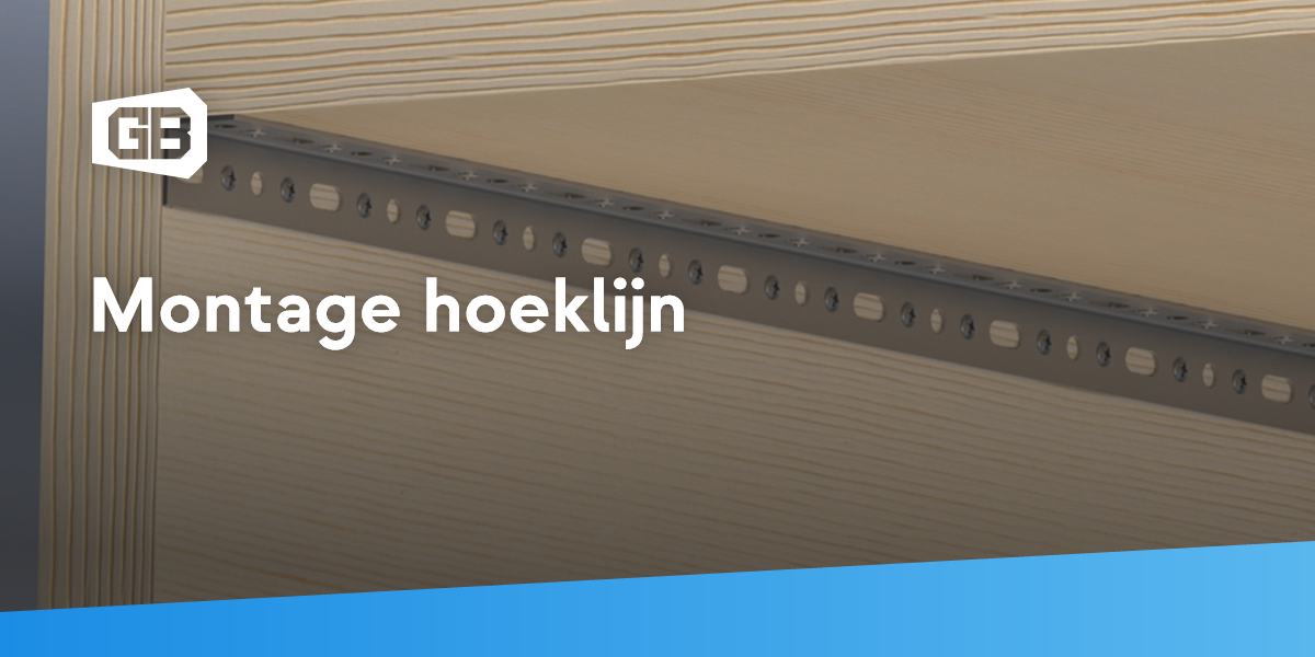 Montage hoeklijn | Gebr. Bodegraven