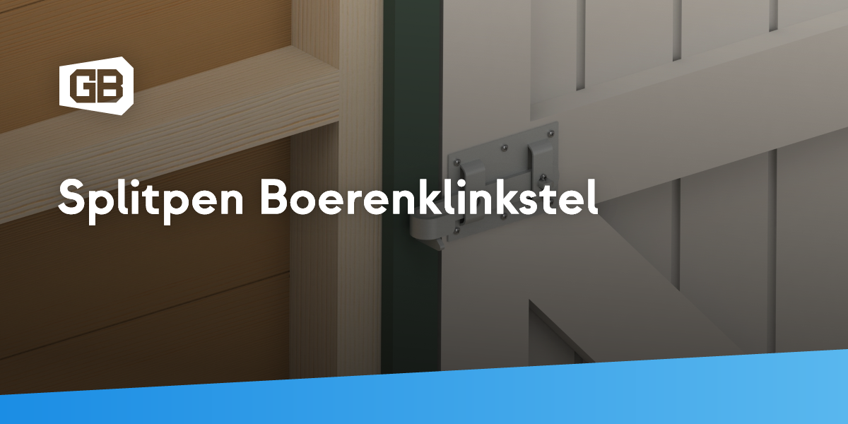 Splitpen Boerenklinkstel | Gebr. Bodegraven