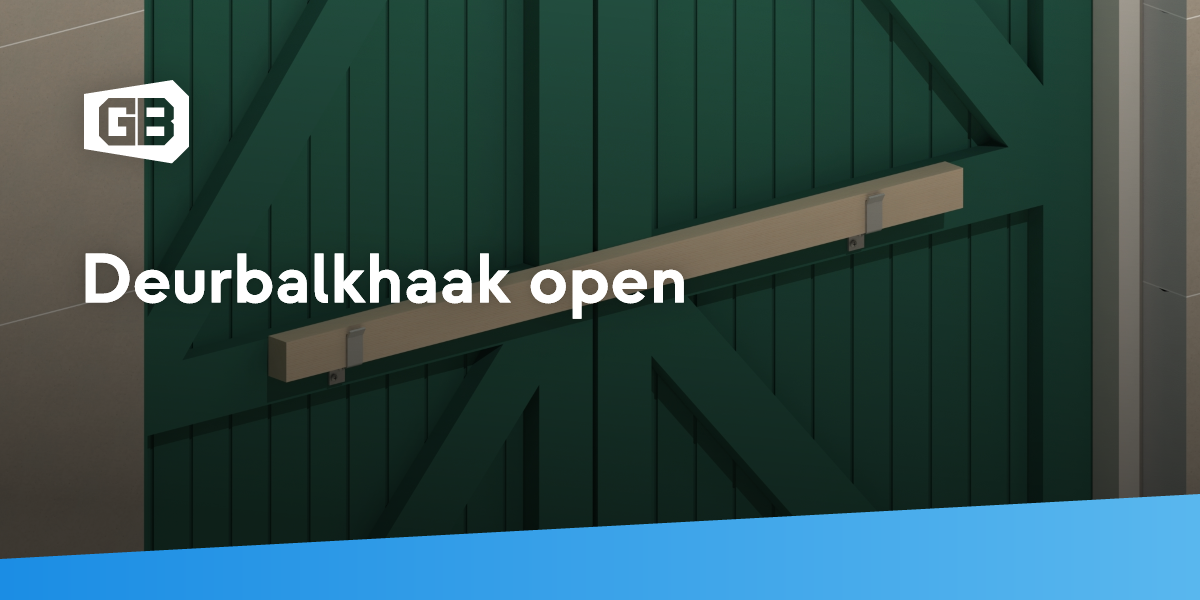 Deurbalkhaak open | Gebr. Bodegraven