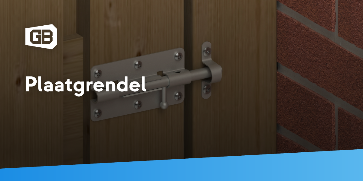 Plaatgrendel | Gebr. Bodegraven